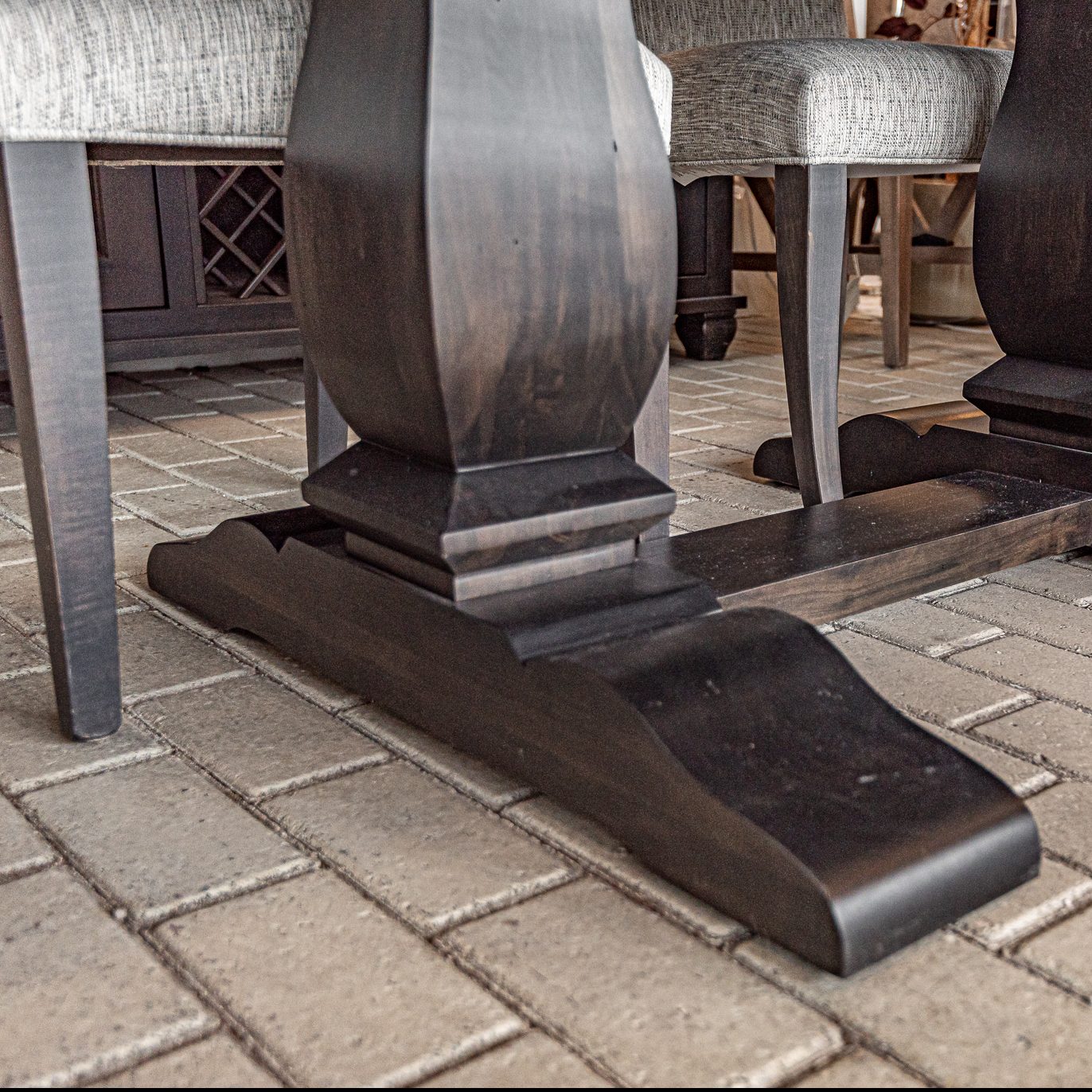Double Pedestal Dining Table Joshua Creek Trading Furniture